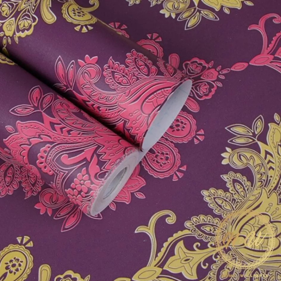 Jual WALLPAPER DINDING UKURAN 45 cm x 10 M Motif BATIK | Shopee Indonesia