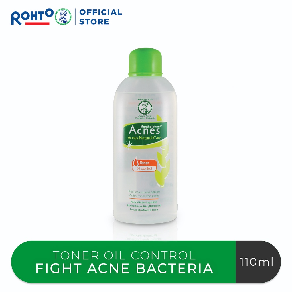 Jual Acnes Natural Care Facial Care Oil Control Toner - 110ml (Alcohol ...