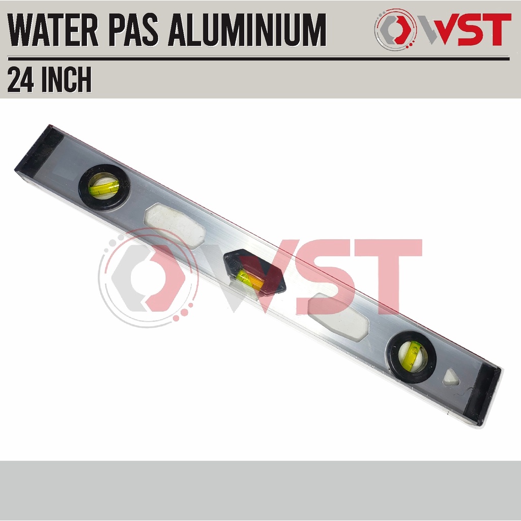 Jual Waterpas Aluminium 24" 60cm / Waterpass Alumunium 24inch | Shopee ...