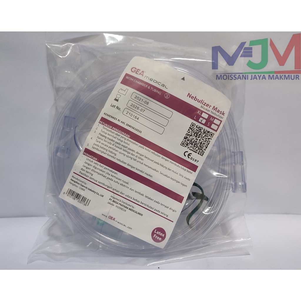 Jual Masker Nebulizer Dewasa GEA | Shopee Indonesia