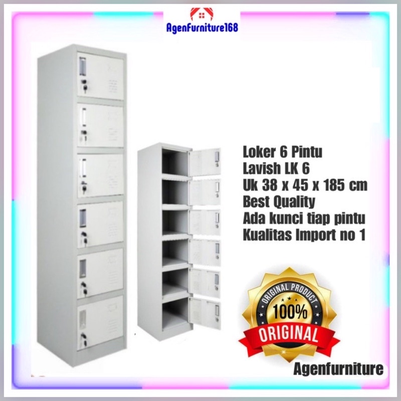 Jual Locker 6 Pintu Original Produk | Shopee Indonesia