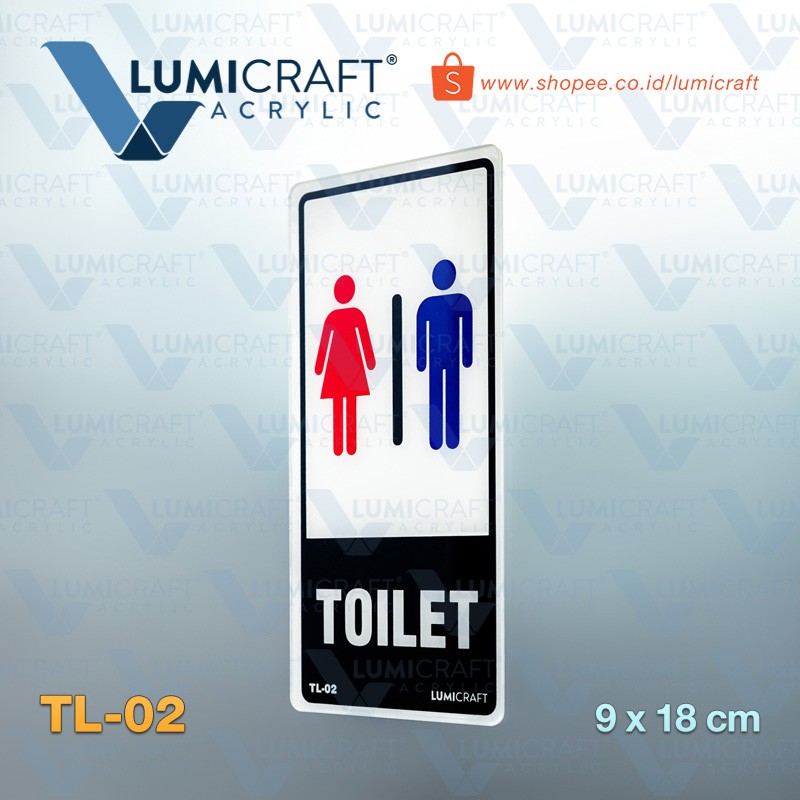 Jual Toilet Gabung / Logo Toilet Pria Wanita Jadi Satu Sign Board ...