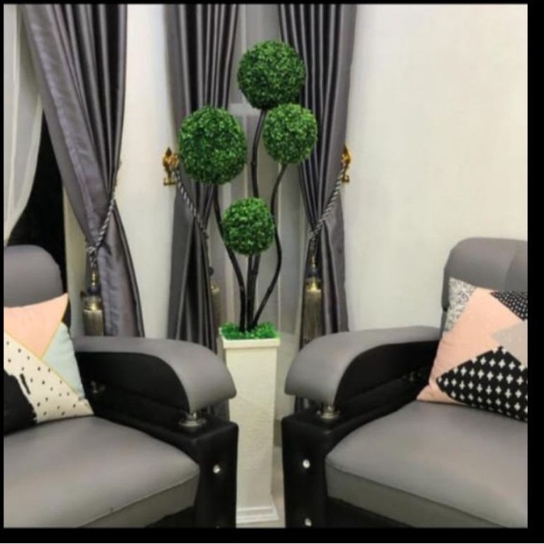 Jual GRASBOLL BUNGA SUDUT /BUNGA POJOKAN T150 CM | Shopee Indonesia