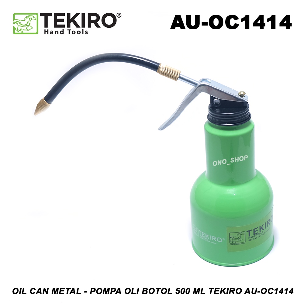 Jual Oil Can Metal 500 ml - Tekiro AU-OC1414 | Shopee Indonesia