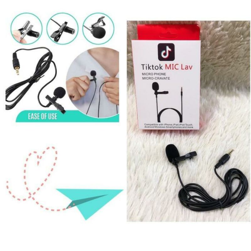 Jual TIKTOK MIC LAV MICROPHONE | Shopee Indonesia