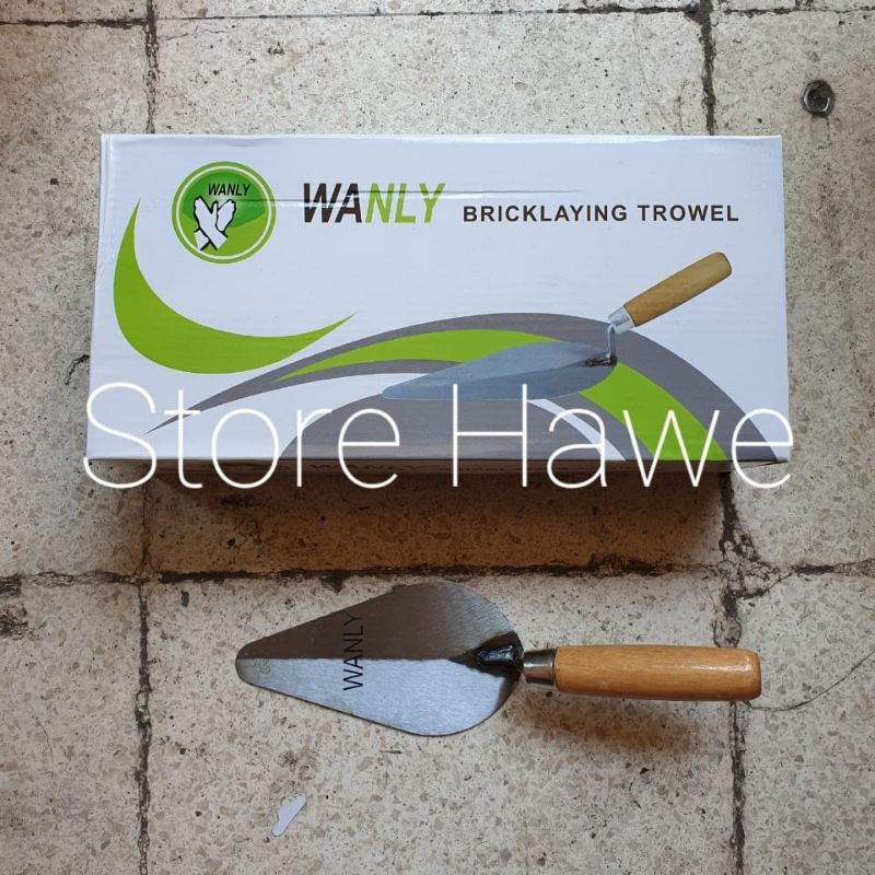 Jual Cetok Semen Gagang Kayu Wanly/Sendok Semen/Cetok Kayu | Shopee ...