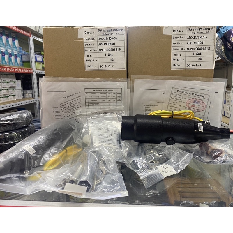 Jual Elastimold Trafo Straight Connector Single Core 35mm 24kV 250A ...