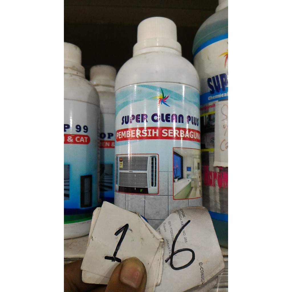 Jual super clean plus pembersih toilet keramik serba guna cairan keras ...