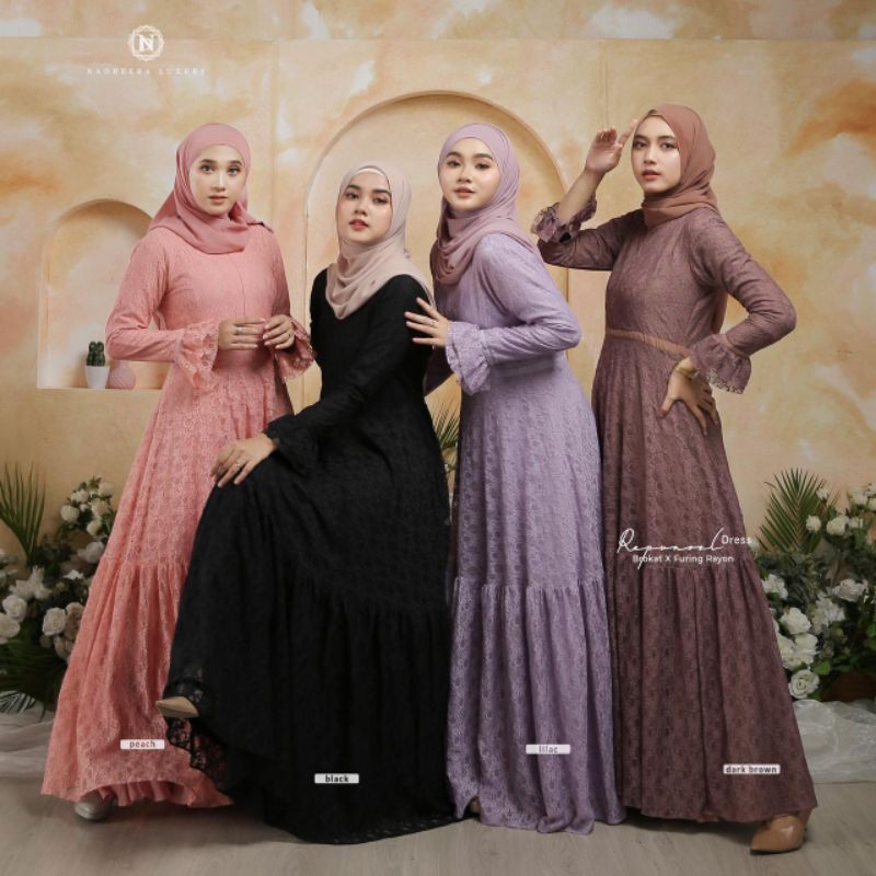 Jual Rapunzell dress nadheera | Shopee Indonesia