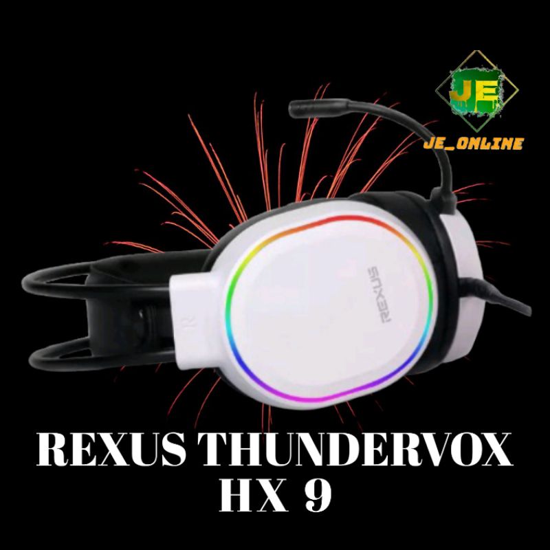 Jual Rexus Thundervox HX9 RGB 7.1 Surround Sound - HX-9 HX 9 Gaming ...