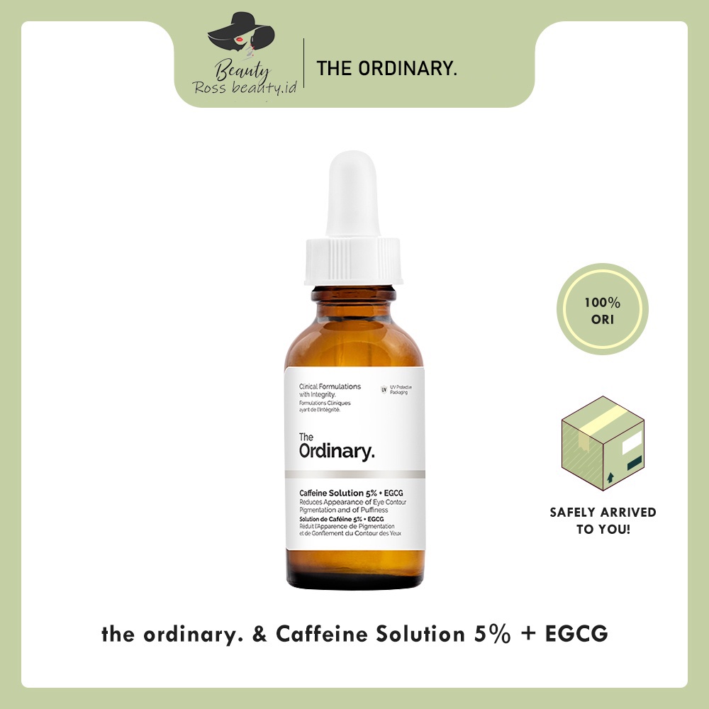 Jual The Ordinary Caffeine Solution 5% EGCG Original Eye Serum-30ml ...