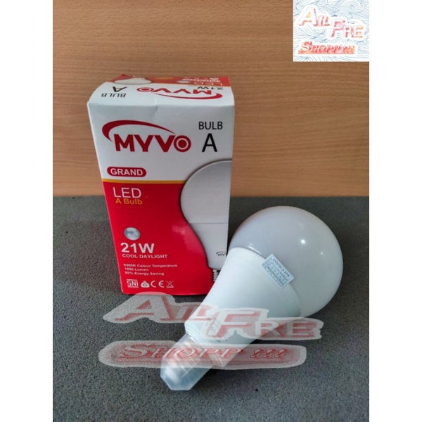 Jual Lampu LED grand Bulb 21 watt MYVO Bohlam | Shopee Indonesia