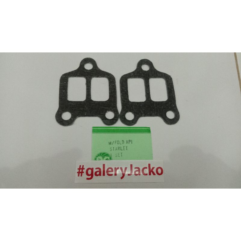 Jual PACKING PAKING EXHAUST KNALPOT TOYOTA STARLET 1set 2pcs | Shopee ...