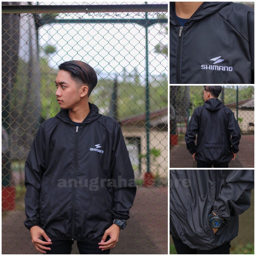 Jual JAKET SEPEDA LARI SAUNA JOGGING PARASUT DESPO | Shopee Indonesia