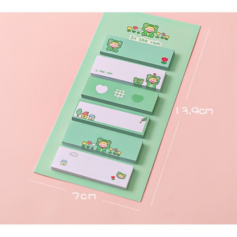 Jual PEMBATAS BUKU MOTIF ANIMASI / STICKY NOTE / POST IT / PEMBATAS ...