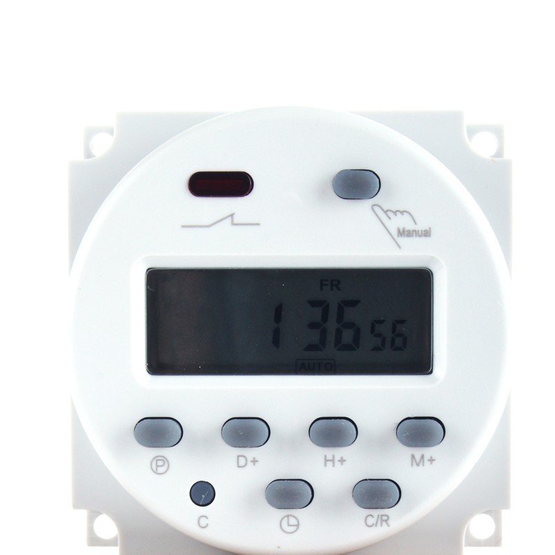 Jual Timer DC 12V 16A Digital CN101 Timer Harian Mingguan | Shopee ...