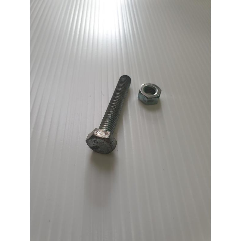 Jual Baut Mur Putih - BMP M8 x 50 mm | Shopee Indonesia