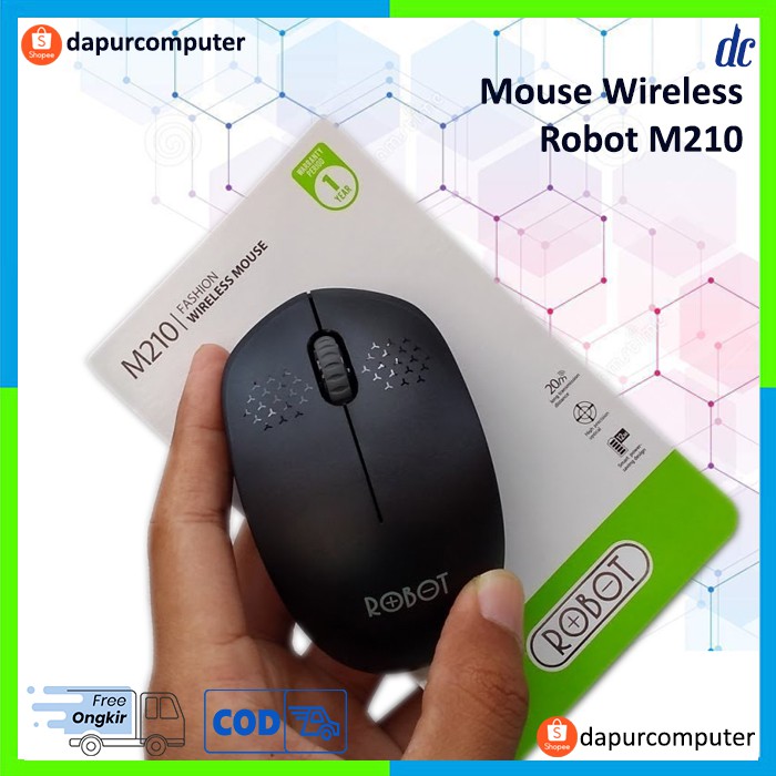 Jual Mouse wireless gaming robot M210 terbaik murah | Shopee Indonesia