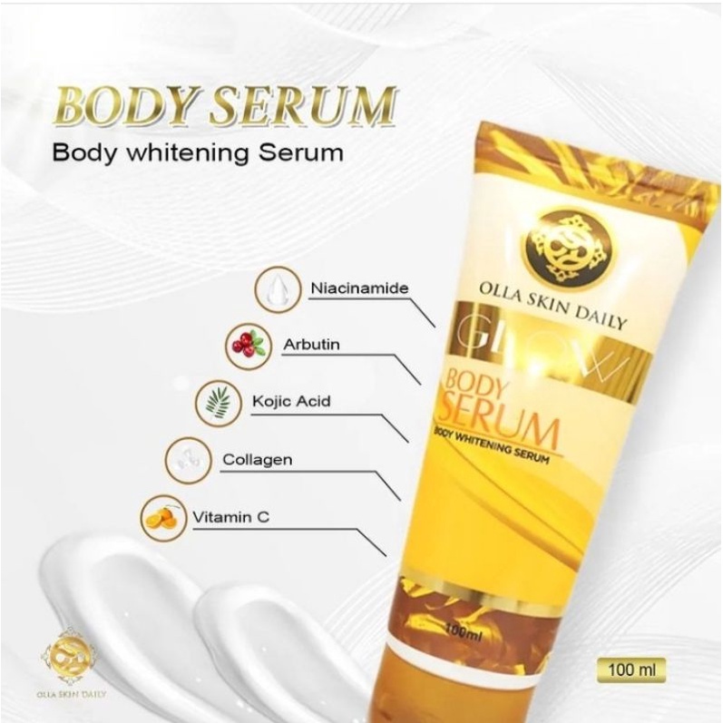 Jual SALE - Body serum kemasan Tube OSD Olla skin daily (BS) | Shopee ...