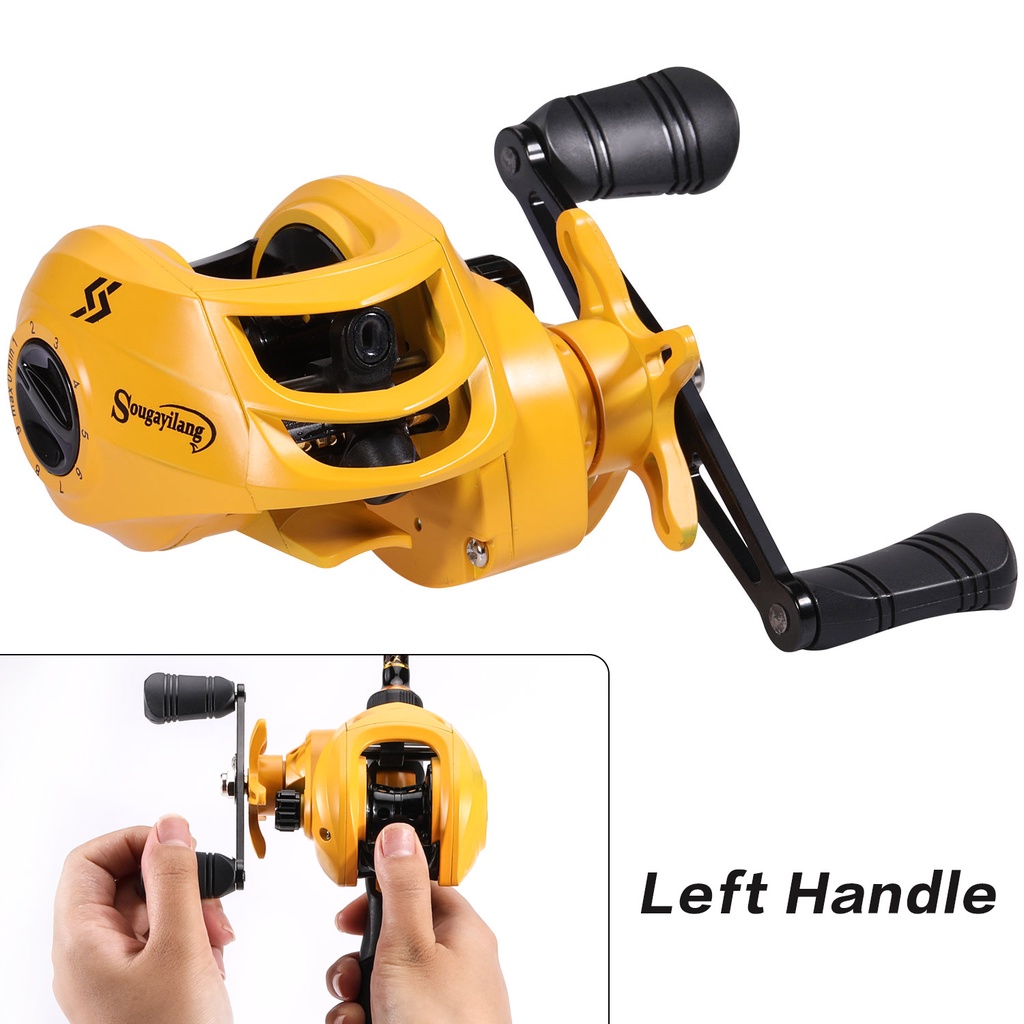 Jual Reel Pancing New Casting Fishing Reel Max Drag 10kg Fishing Reel ...