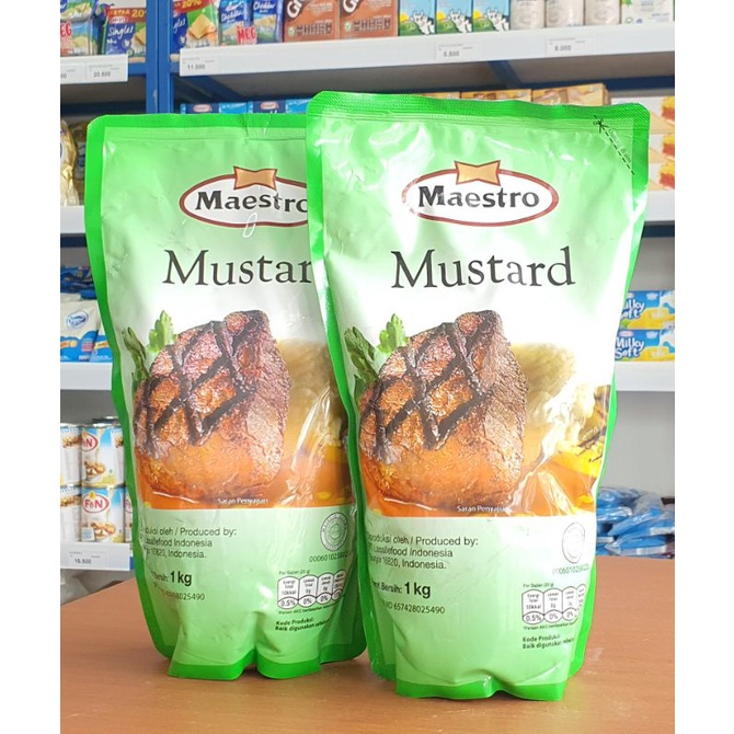 Jual Maestro Mustard 1Kg / Saus Mustard Maestro 1Kg | Shopee Indonesia