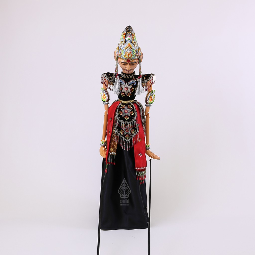 Jual Arjuna Wooden Puppet (Wayang Golek Arjuna) | Shopee Indonesia