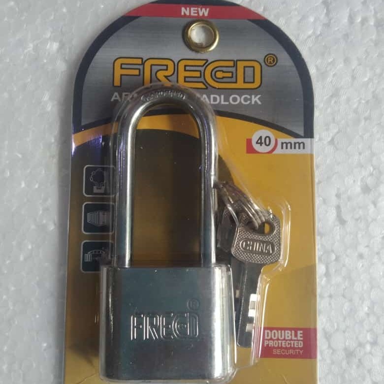 Jual GEMBOK PINTU-GEMBOK KUNCI PINTU-GEMBOK PAGAR FREED 40MM PANJANG ...