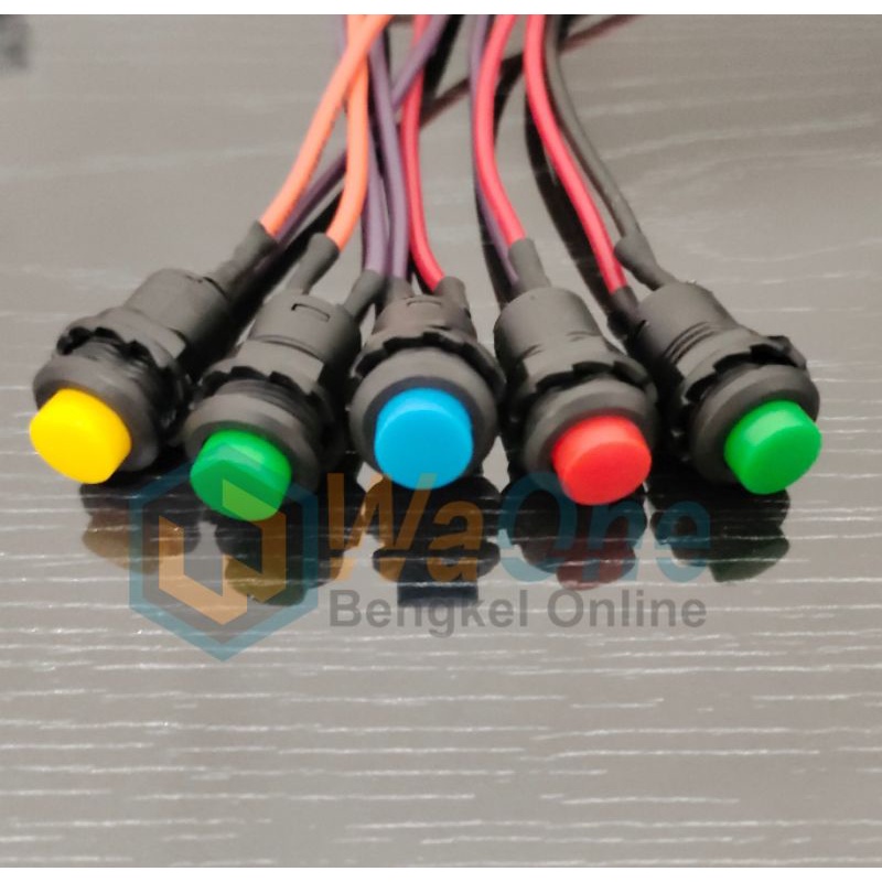 Jual Tombol Saklar On Off 1 Mode/ 2 Mode On Serbaguna Switch 3 pin kaki ...