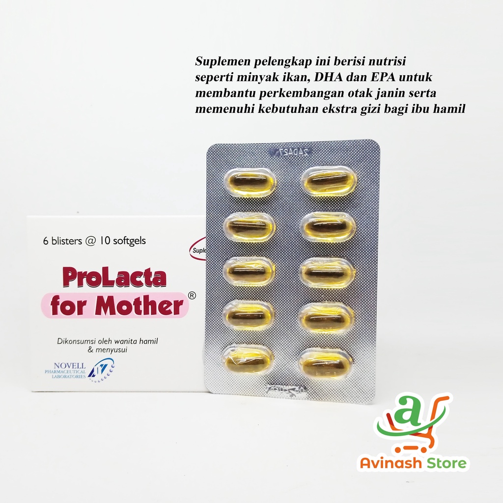 Jual PROLACTA FOR MOTHER ISI 10 KAPSUL HARGA PERSTRIP | Shopee Indonesia