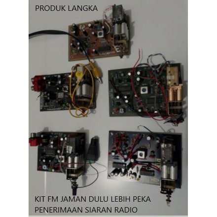 Jual KIT Radio Tuner FM STEREO Radio TUNER Barang Antik Dan Langka ...