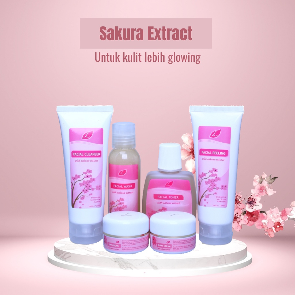 Jual SAKURA BRIGHTENING SERIES LARISSA | Shopee Indonesia