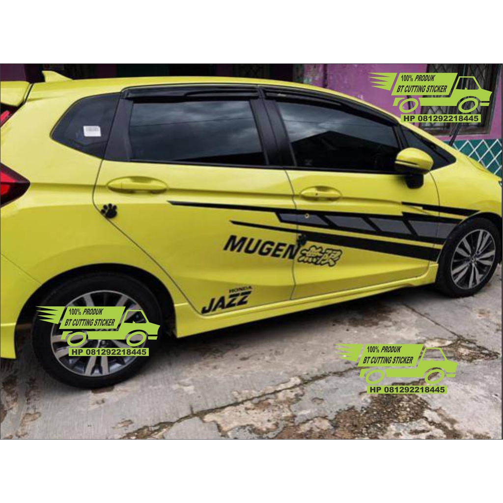 Jual Sticker mobil sticker stiker mobil honda jazz all new honda jazz ...