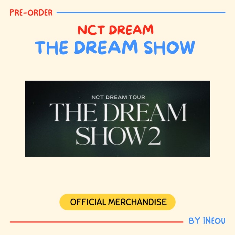 Jual PO NCT DREAM THE DREAM SHOW 2 MD | Shopee Indonesia