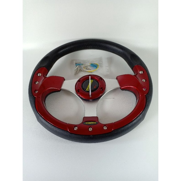 Jual Stir Racing Momo Merah 13 dan 14 inch | Shopee Indonesia