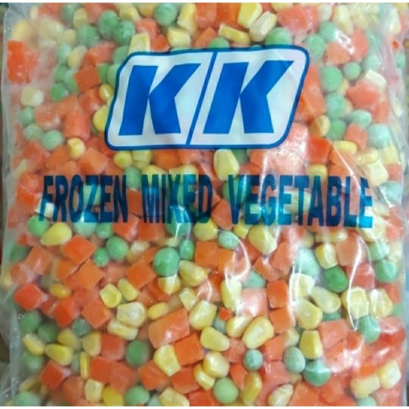 Jual KK Mix Vegetable | Sayuran Beku 1kg | Shopee Indonesia