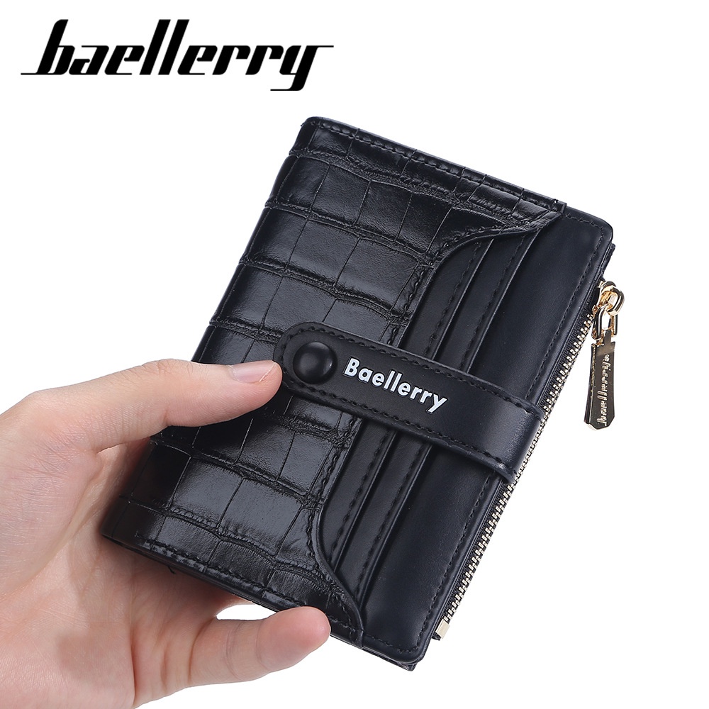Jual DOMPET LIPAT WANITA KULIT CROCO BAELLERRY ORIGINAL YEMENI KECIL ...
