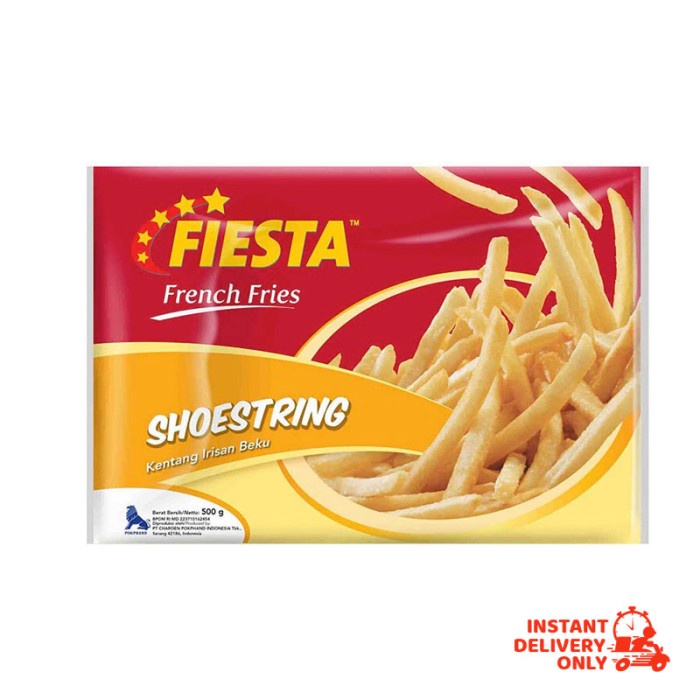 Jual Fiesta FF Shoestring 500gr Kentang Goreng Beku barcode ...