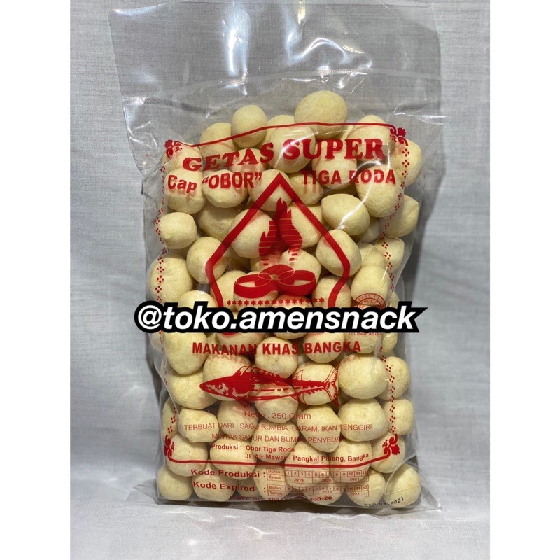 Jual Getas OBOR Merah "bulat 250g | Shopee Indonesia