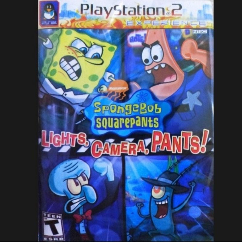 Jual Kaset PS2 SpongeBob Squarepants Light Camera Pants - SpongeBob ...