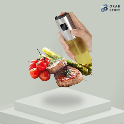 Jual Botol Minyak Spray Olive Oil BBQ Food 100ml / Botol minyak spray ...