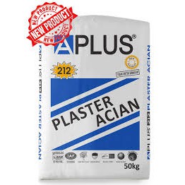 Jual Semen Plaster + acian Aplus 212 50kg (2 in 1) | Shopee Indonesia