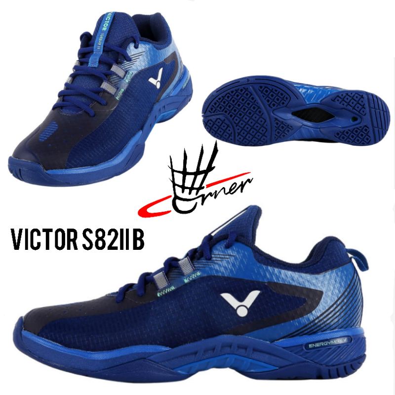 Jual Sepatu Badminton Victor S82II B S82 II S 82 Mazarine Blue Original ...