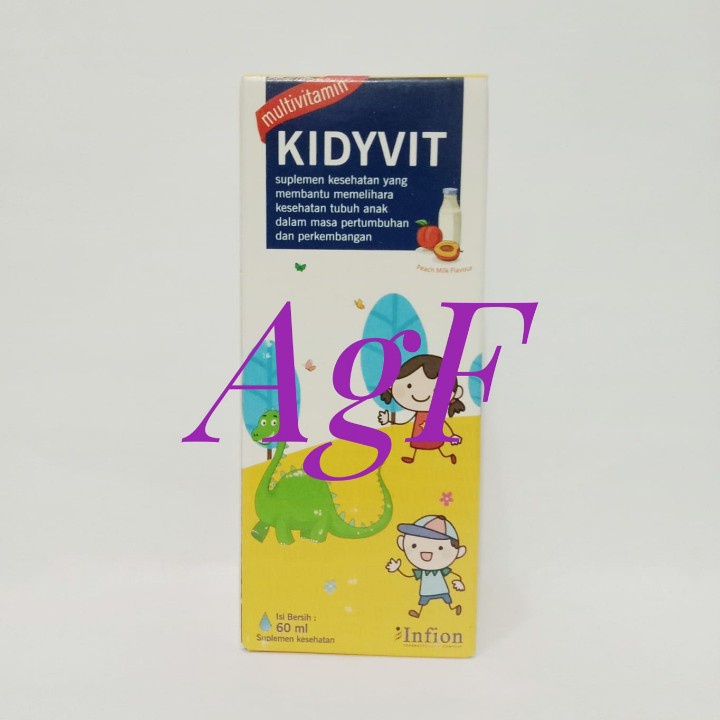 Jual Kidyvit Syrup 60 mL (Infion) | Shopee Indonesia