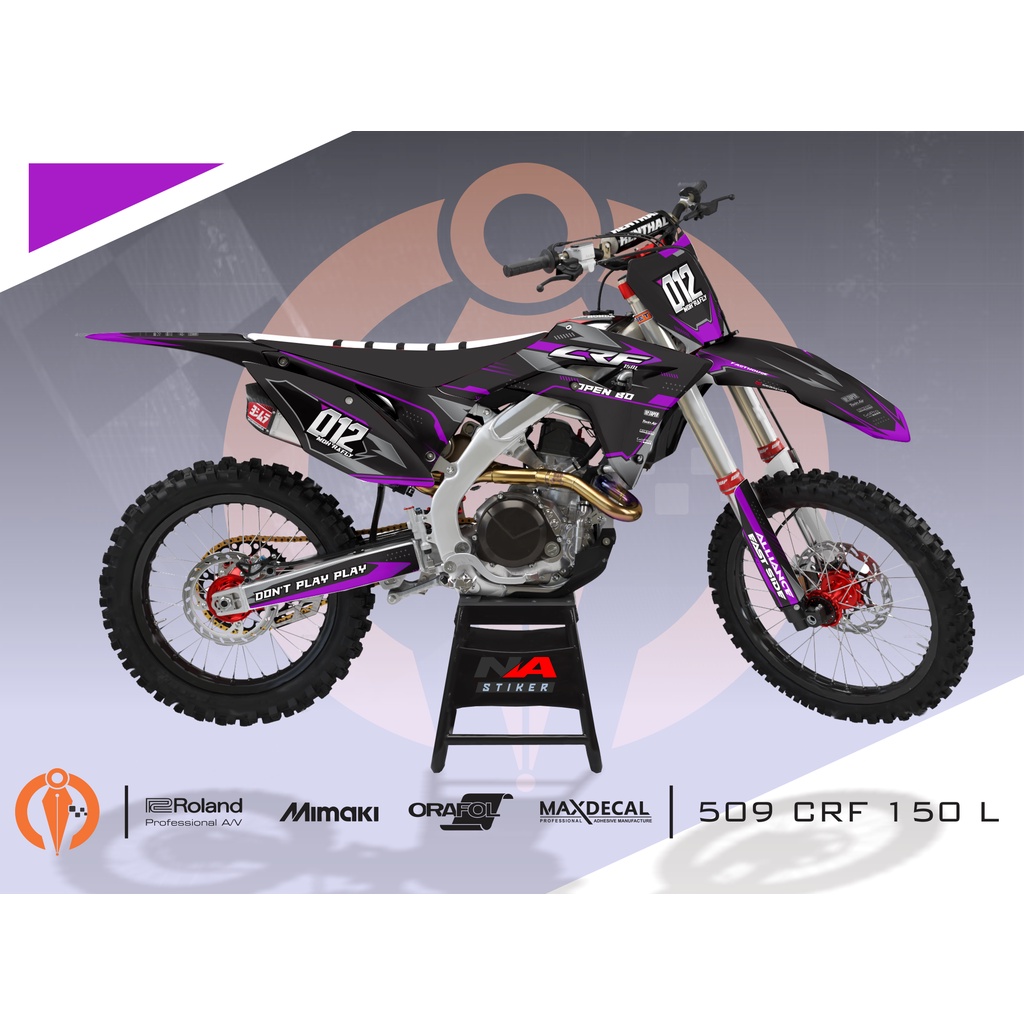 Jual DECAL CRF 150 L FULL BODY DECAL STIKER FULLBODY HONDA CRF 150 CUSTOM | Shopee Indonesia