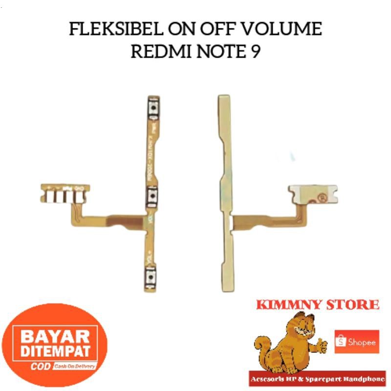 Jual FLEKSIBEL FLEXIBEL ON OFF VOLUME XIAOMI REDMI NOTE 9 - FLEXIBLE FLEX POWER VOL XIOMI NOTE 9 ...