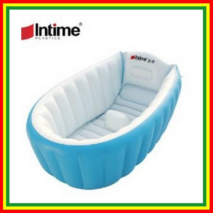 Jual Bak Mandi Bayi 0 2 Tahun / Intime Baby Bath Tub 1 Set Dengan Pompa ...