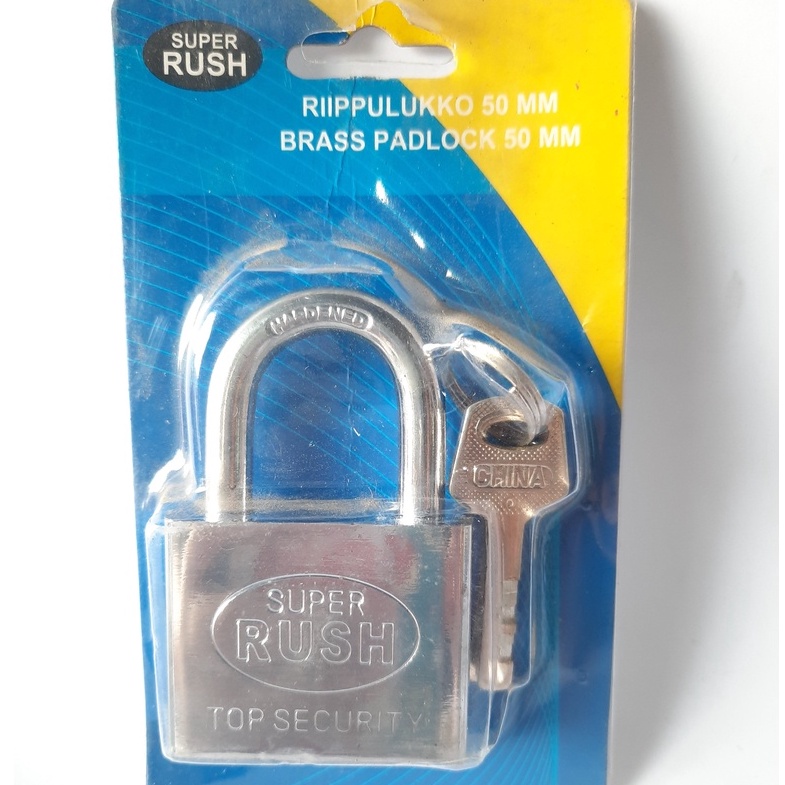 Jual Gembok Leher Pendek Super RUSH / TB 30mm 40mm 50mm 60mm | Shopee ...