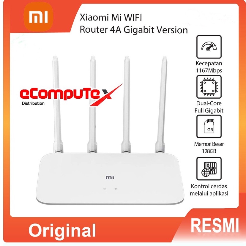 Jual XIAOMI MI WIFI ROUTER 4A VERSION PENGUAT SINYAL WIRELESS XIAO MI ...