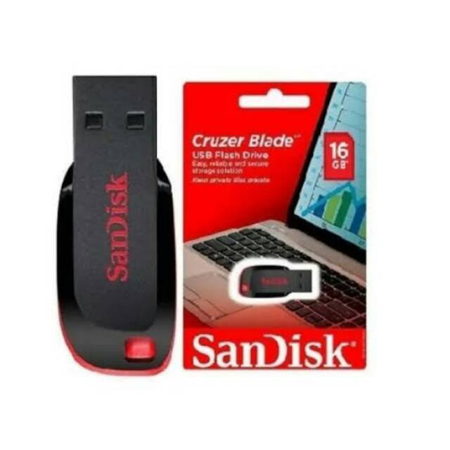 Jual SANDISK USB Flashdisk 16GB Original | Shopee Indonesia
