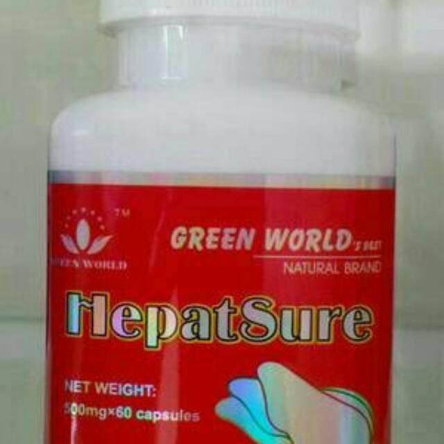 Jual HEPATSURE CAPSULE GREEN WORLD/OBAT LIVER/BATU EMPEDU | Shopee ...